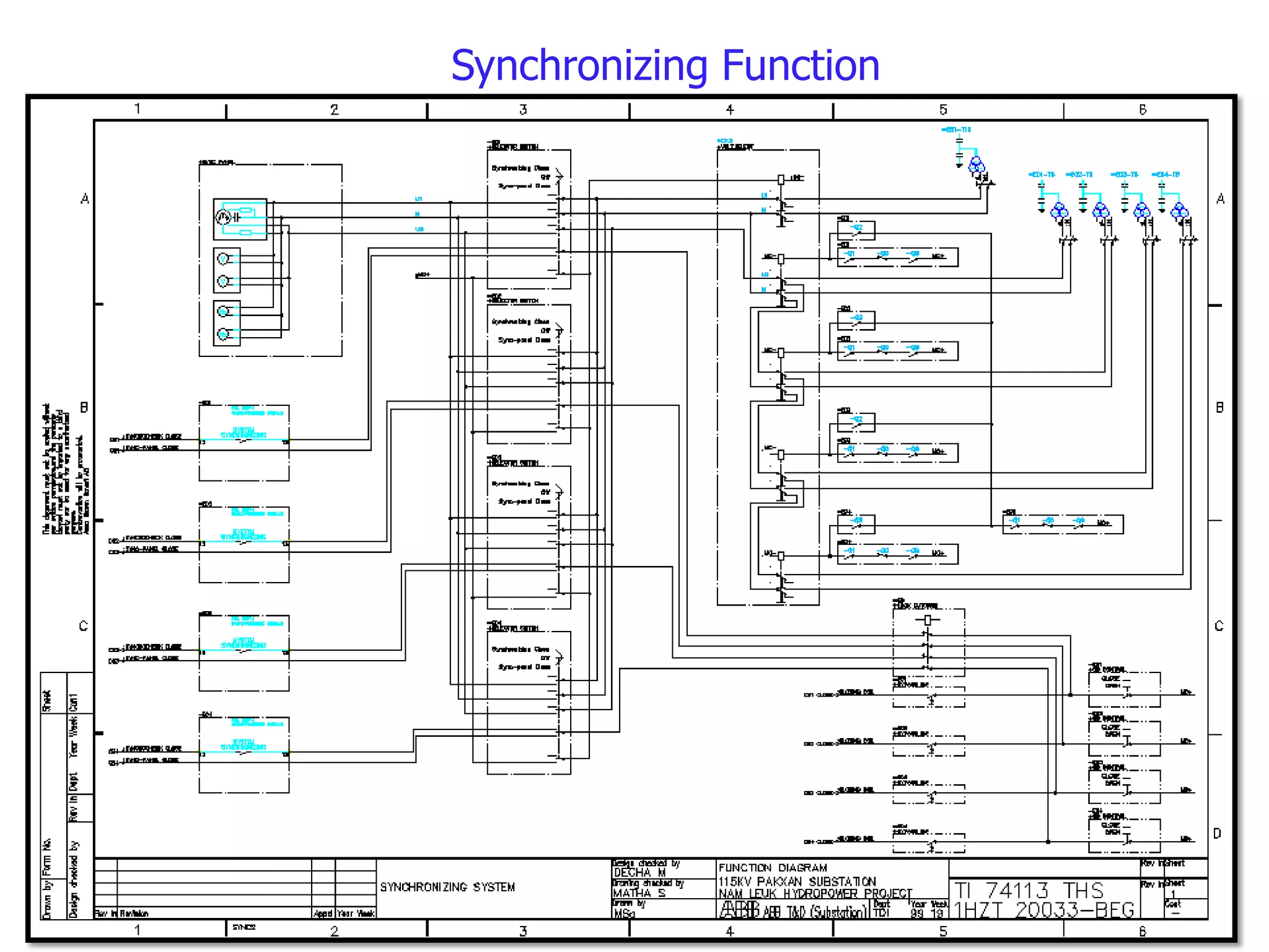 Step1 Single Line Diagram | PPTX