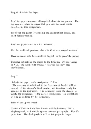 Step 1Write an Introduction paragraphCreate the Introdu | PDF