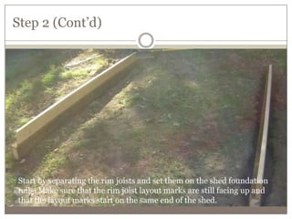 2. How to build a shed floor? | PPTX