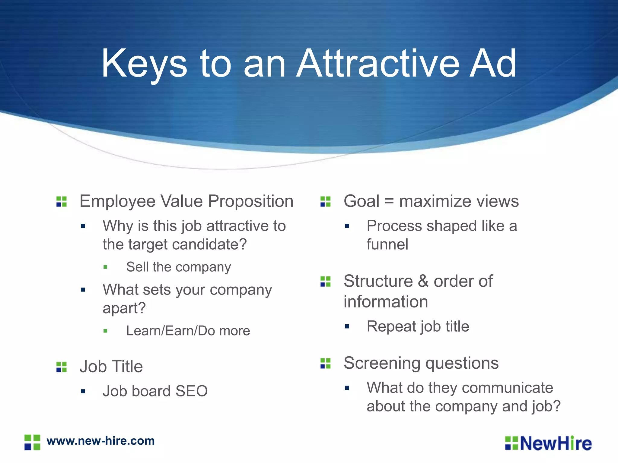 Recruiting: Building a Candidate Pool | PPTX