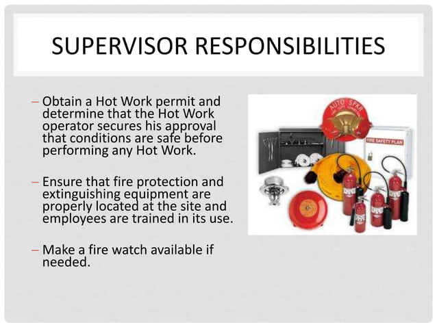 Step 3 duties and fire watch | PPTX | Indoor Environmental Quality ...