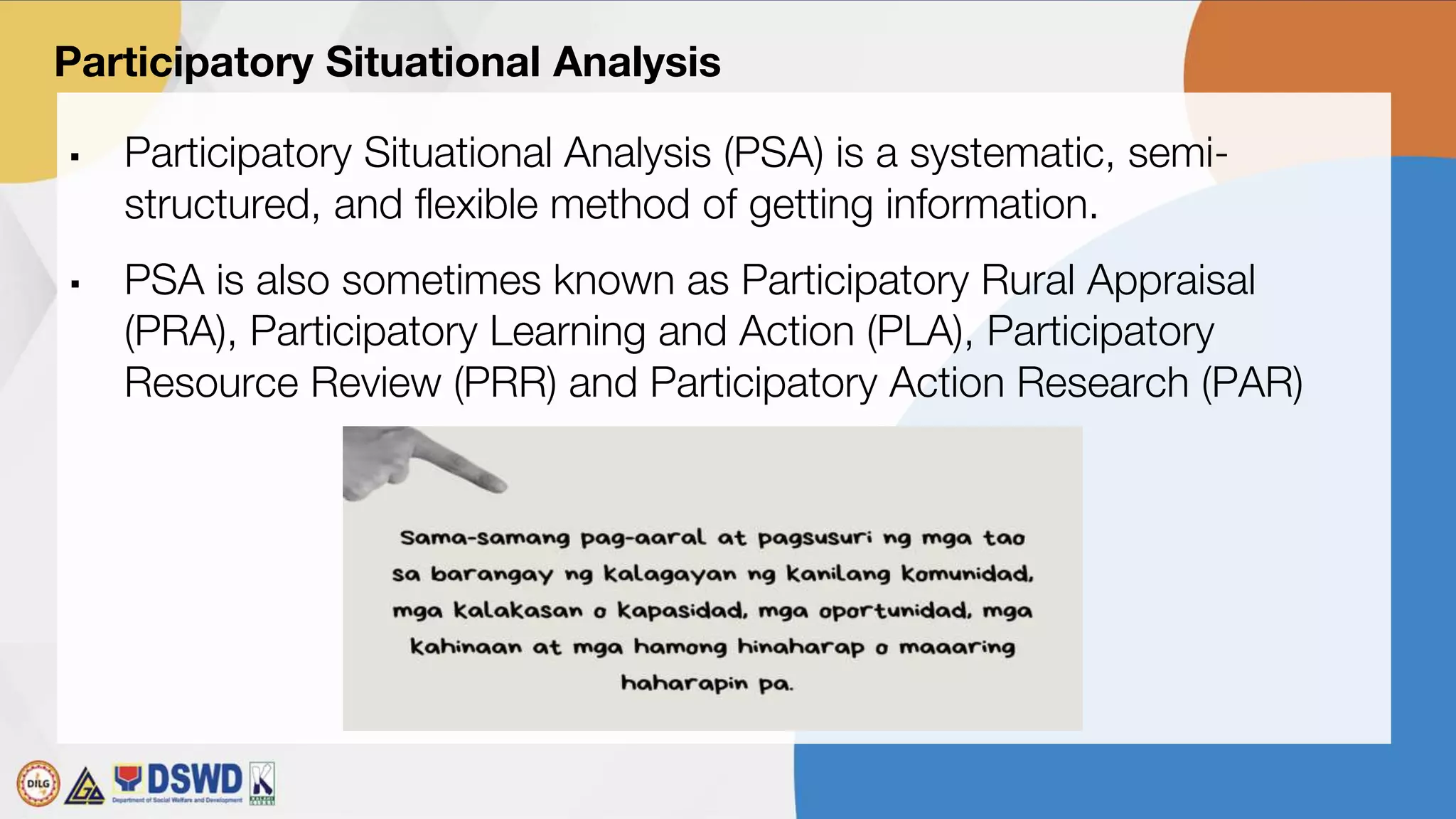 Participatory Situational Analysis.pptx