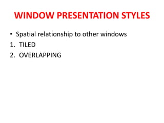 SELECT THE PROPER KINDS OF WINDOWS | PPTX