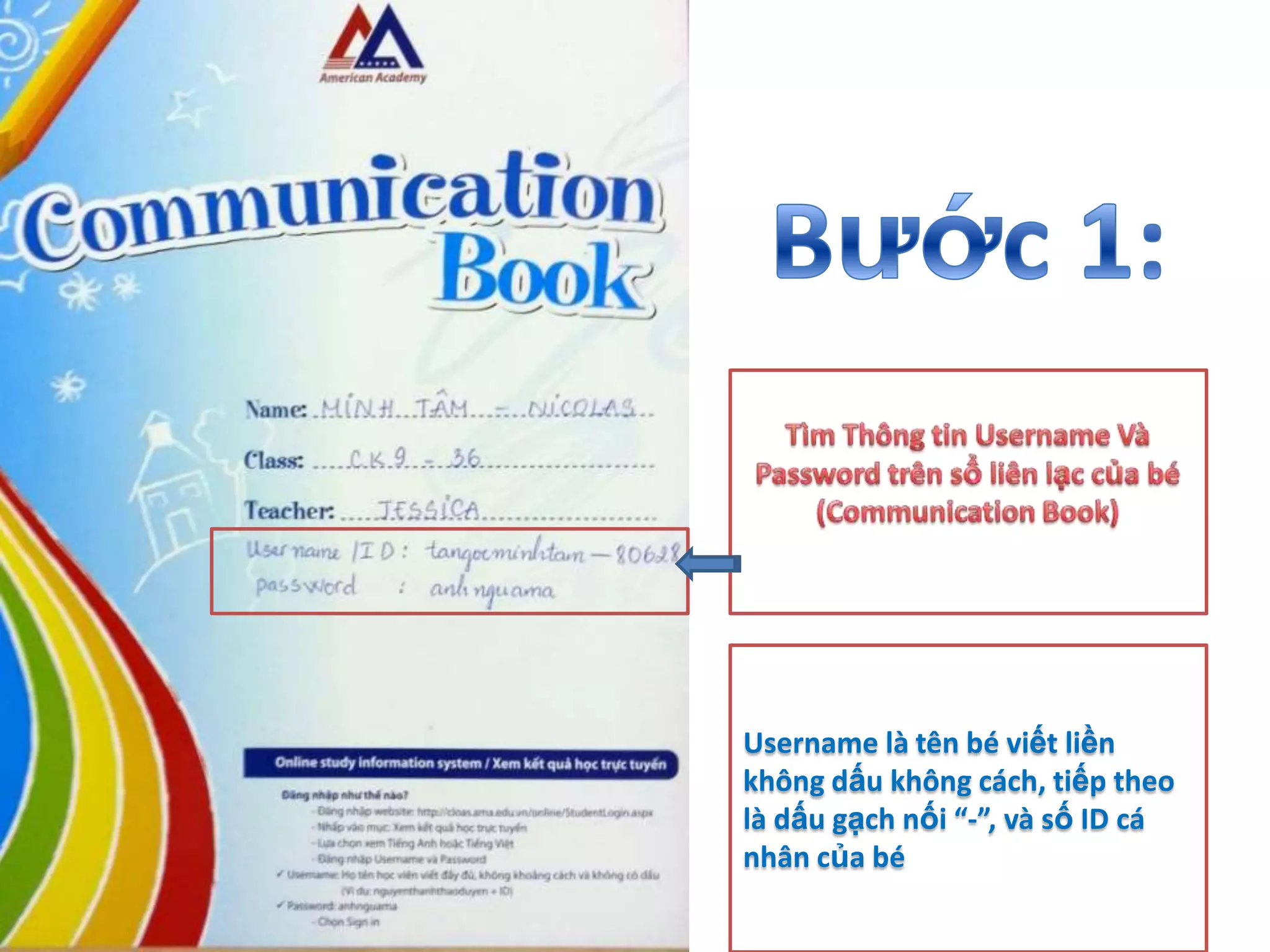 Step 5(cont.) tutorial for using communication book | PPTX