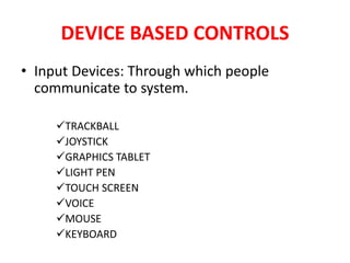 SELECT THE PROPER DEVICE BASED CONTROLS | PPTX
