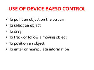 SELECT THE PROPER DEVICE BASED CONTROLS | PPTX