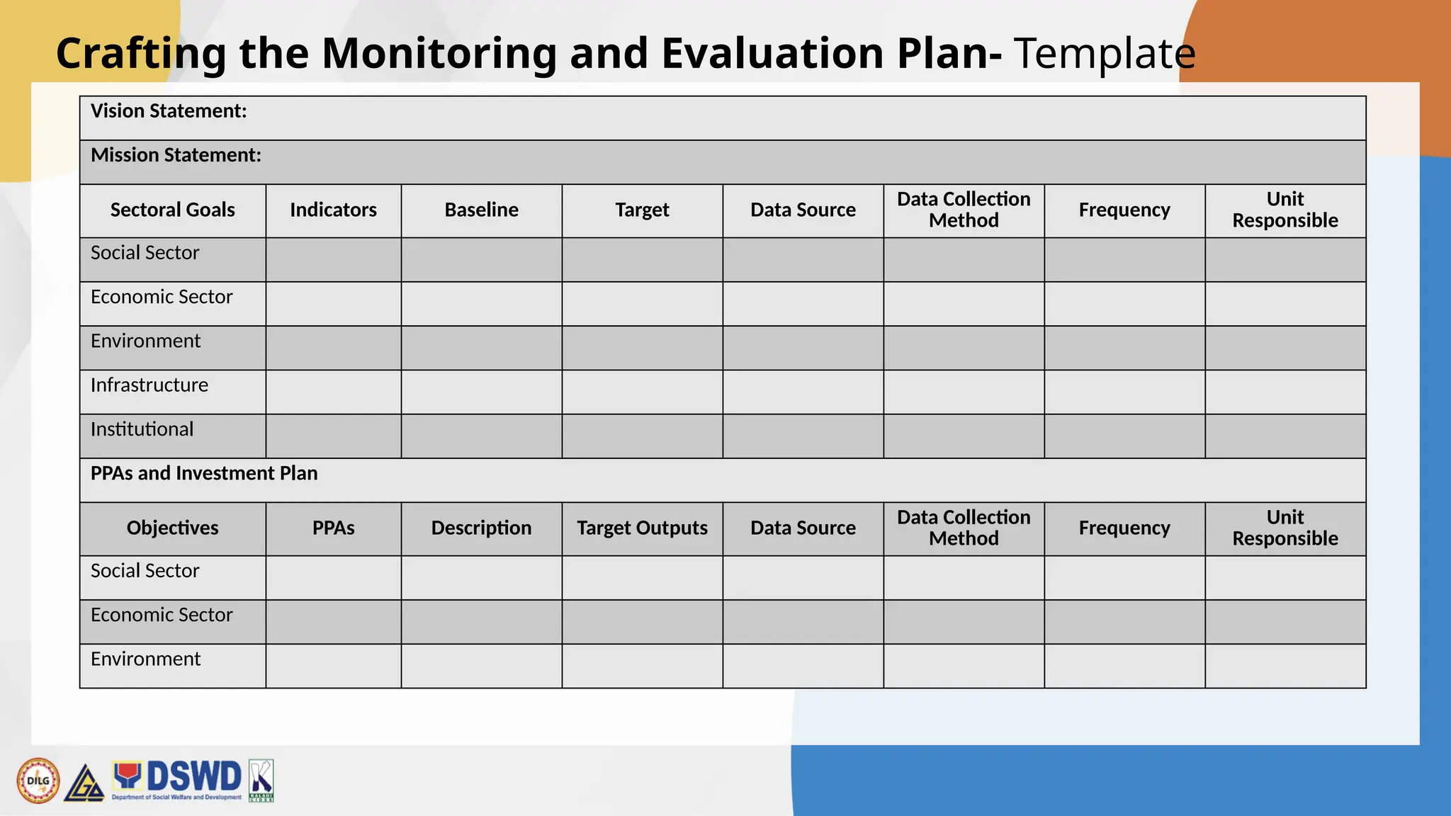 Step 8 Monitoring and Evaluation for BDP | PPTX