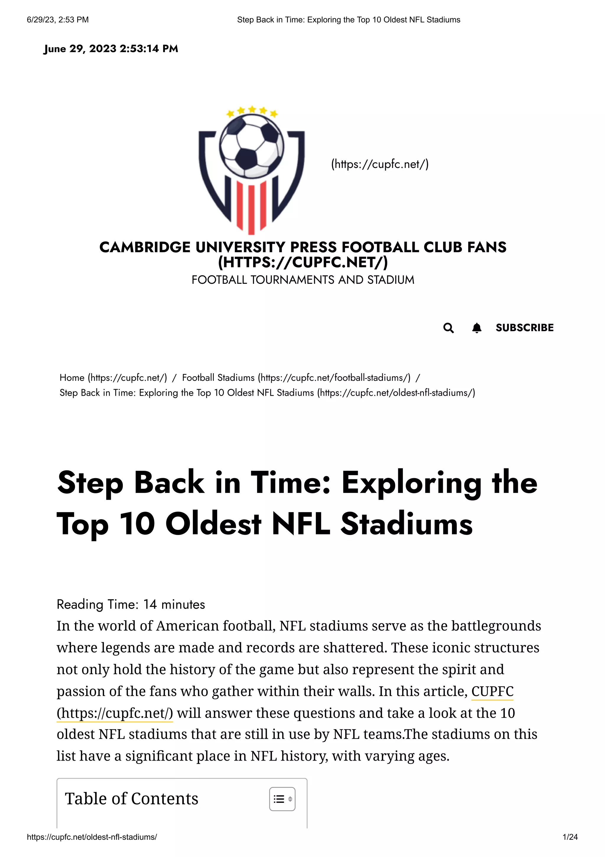 Step Back in Time_ Exploring the Top 10 Oldest NFL Stadiums.pdf