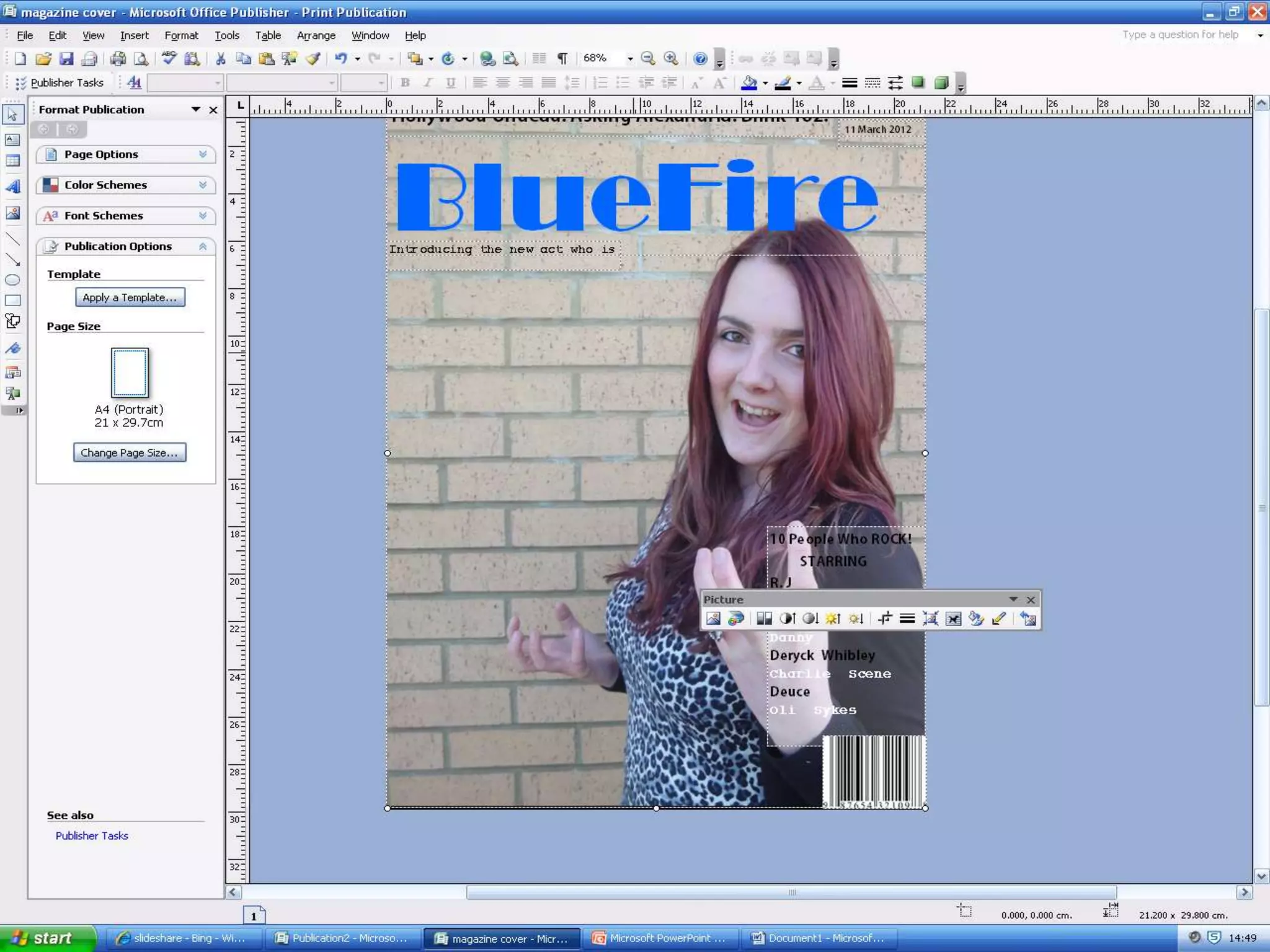 Step by step cover page new | PPTX