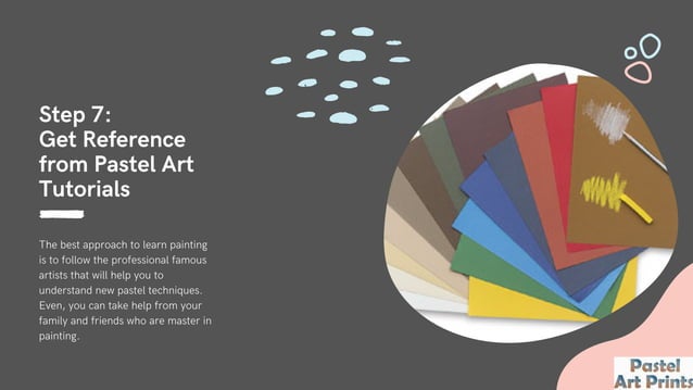 Step by step beginners guide for pastel art printing | PDF