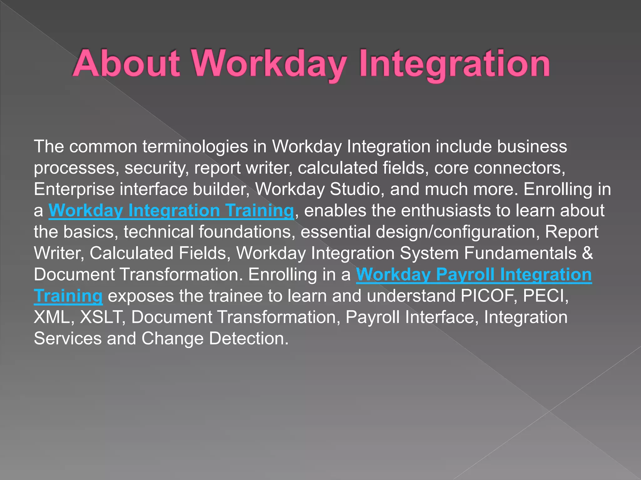 Step by Step Beginner's Guide on Workday Integration | PPTX