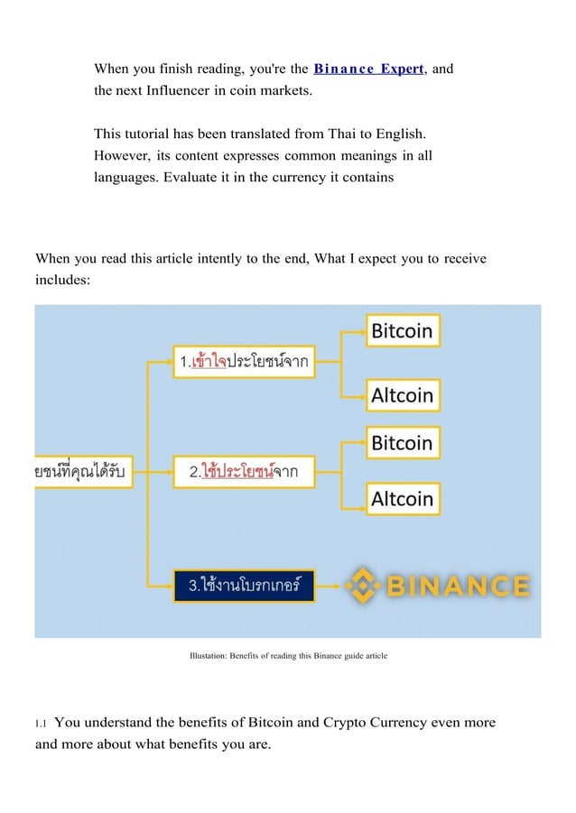 Step By Step Binance Guide | PDF