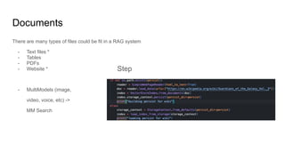 社内勉強会資料_StepByStep Build own RAG. . | PPT