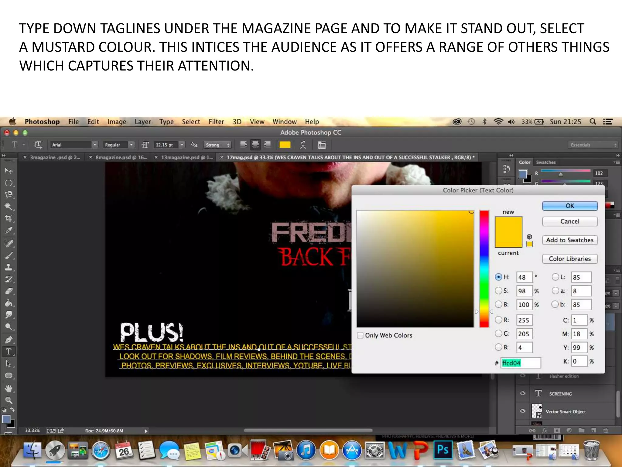 Step by step draft 17 magazine | PPT