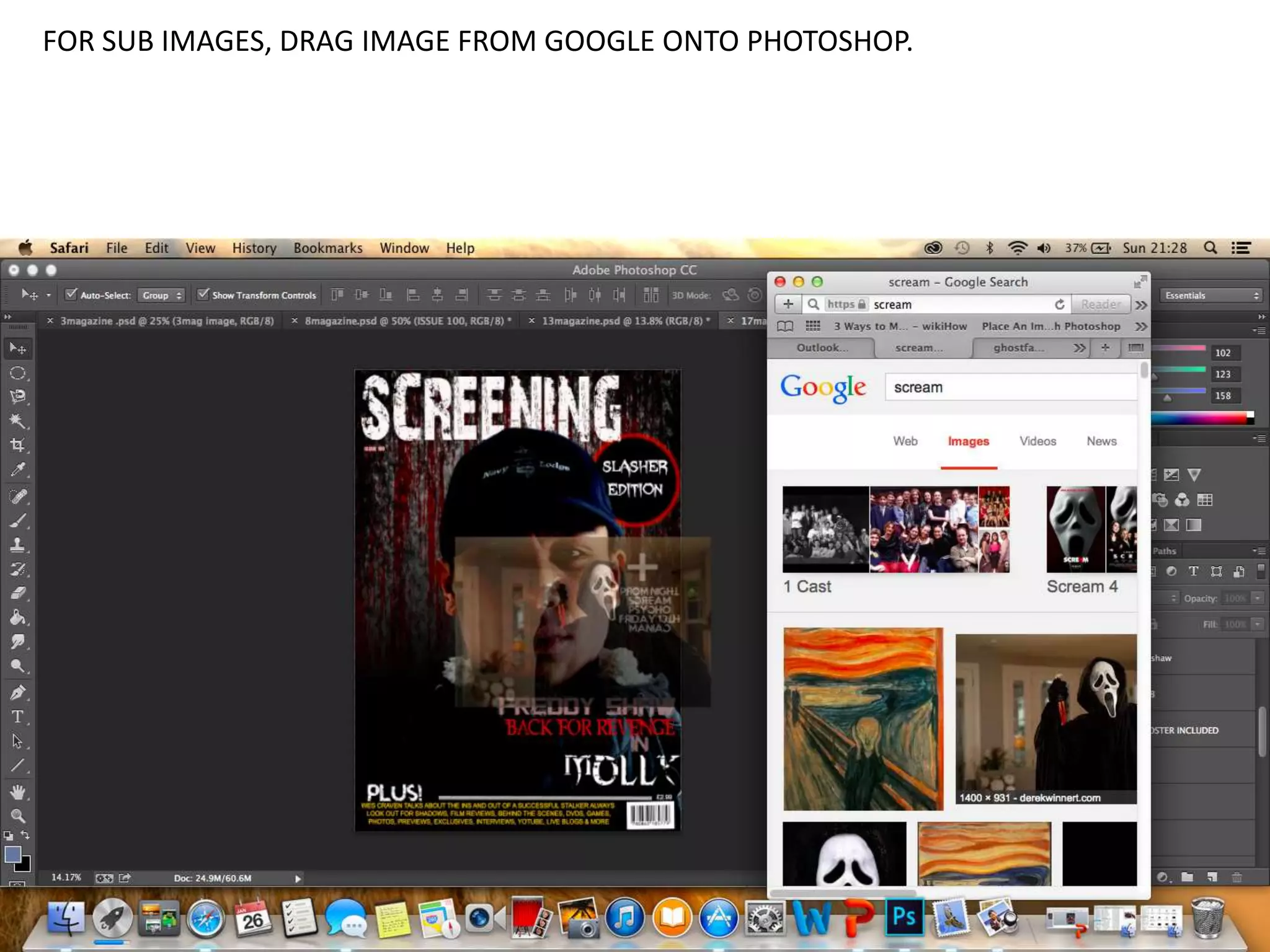 Step by step draft 17 magazine | PPT