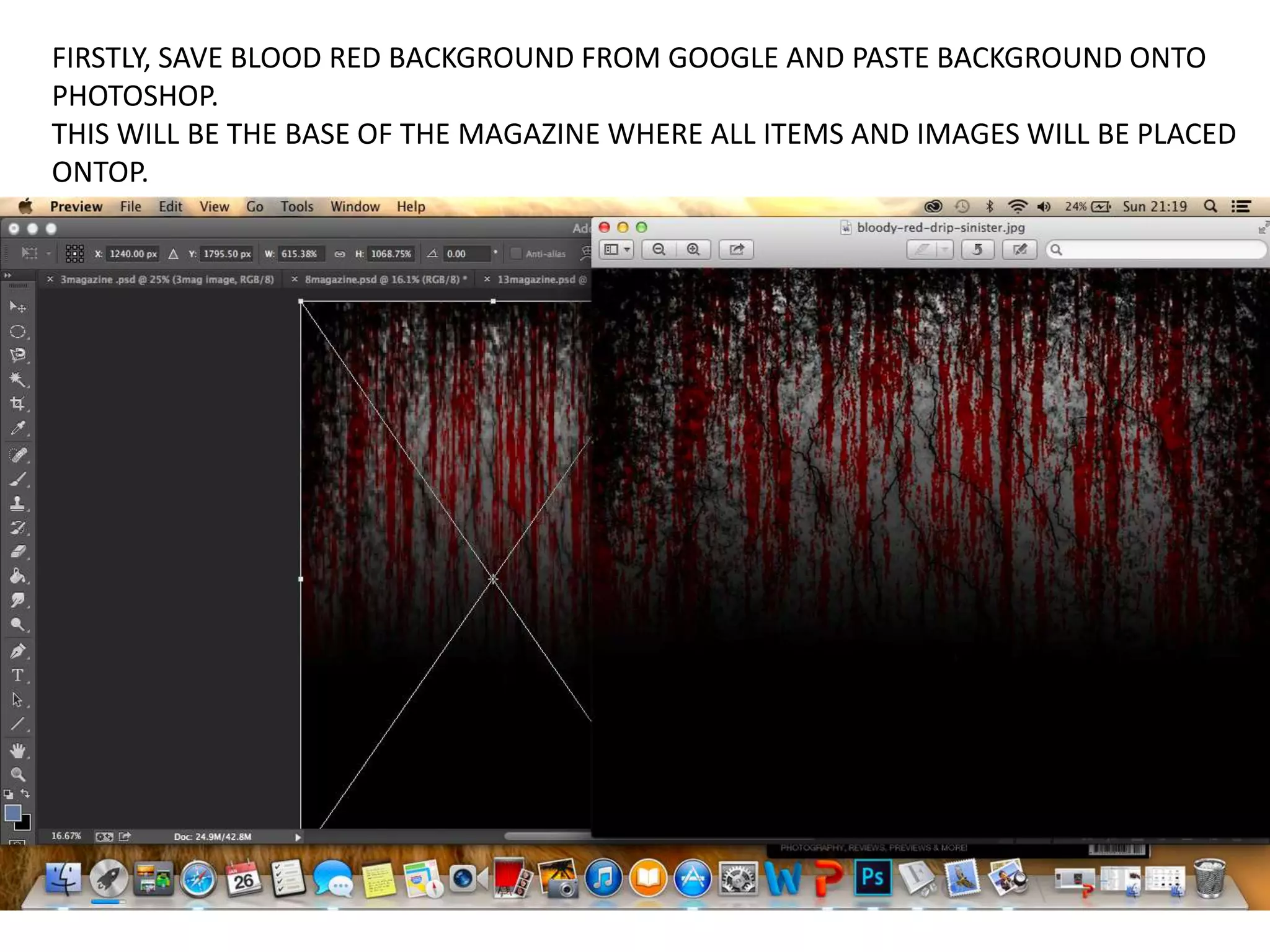 Step by step draft 17 magazine | PPT