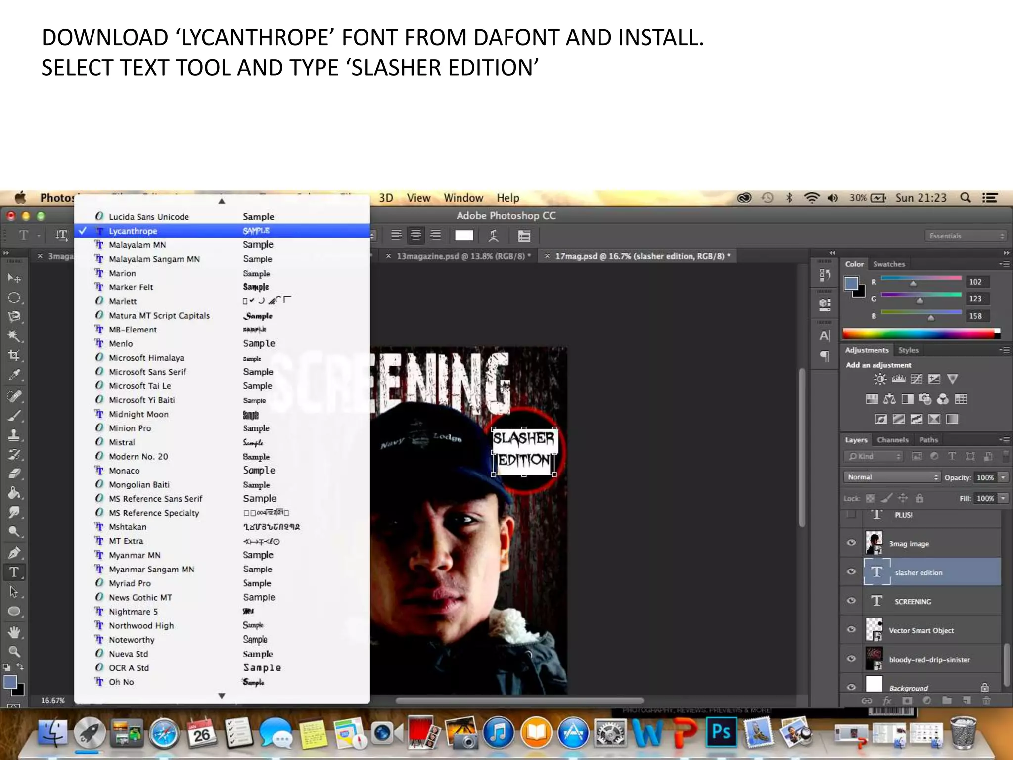 Step by step draft 17 magazine | PPT