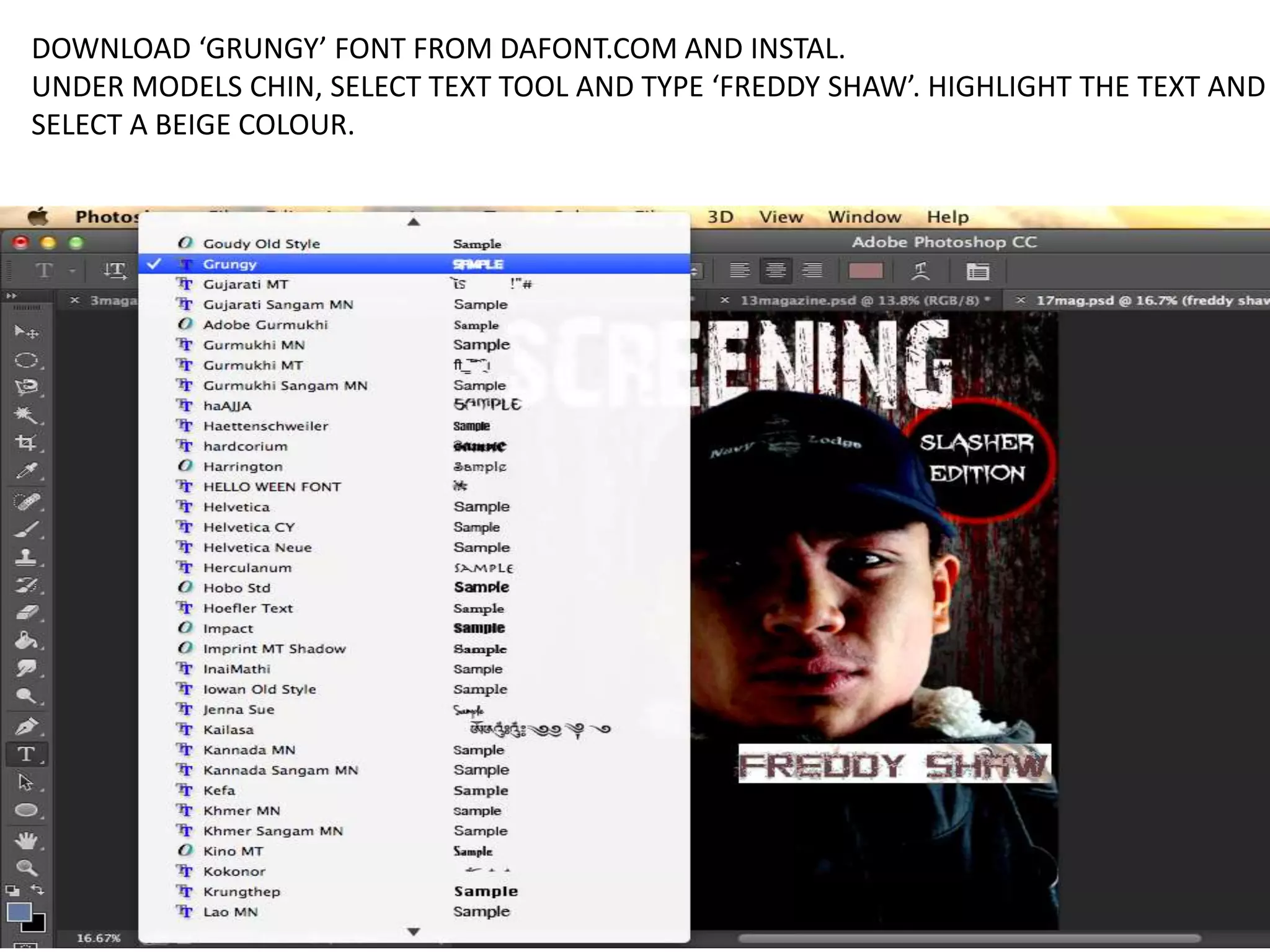 Step by step draft 17 magazine | PPT