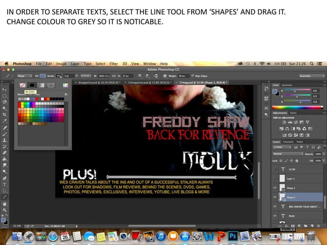 Step by step draft 17 magazine | PPT
