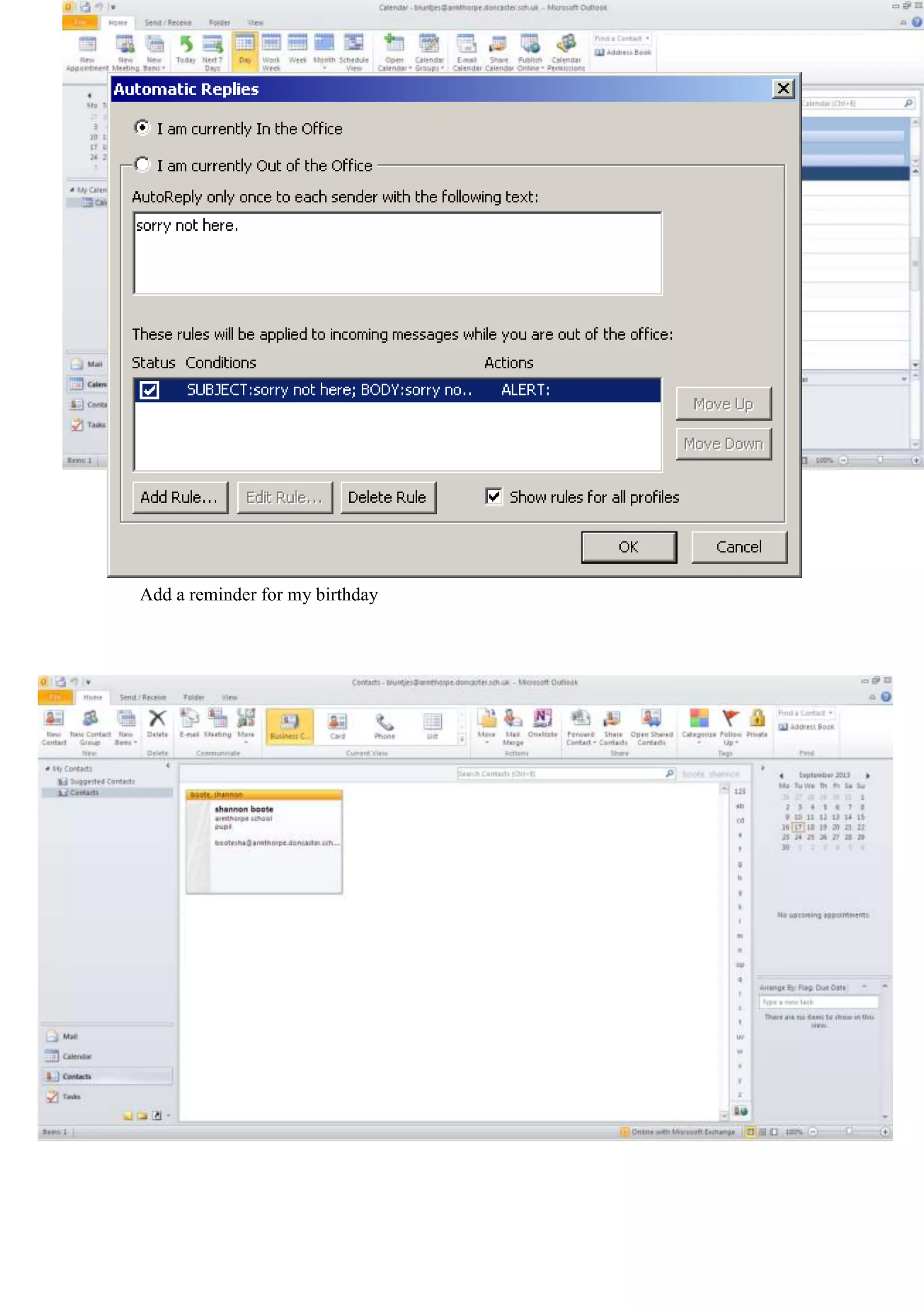 Step by step email | DOCX