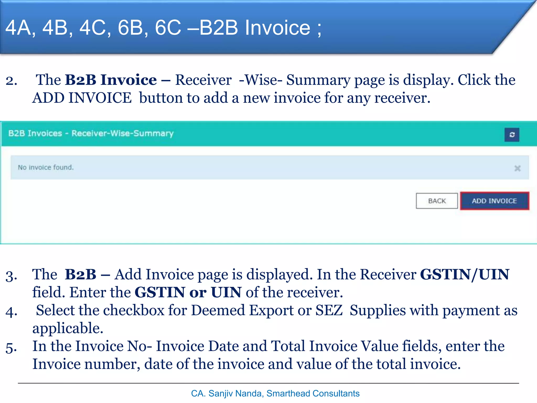GSTR-1 PPT Filling Step by Step | PPTX