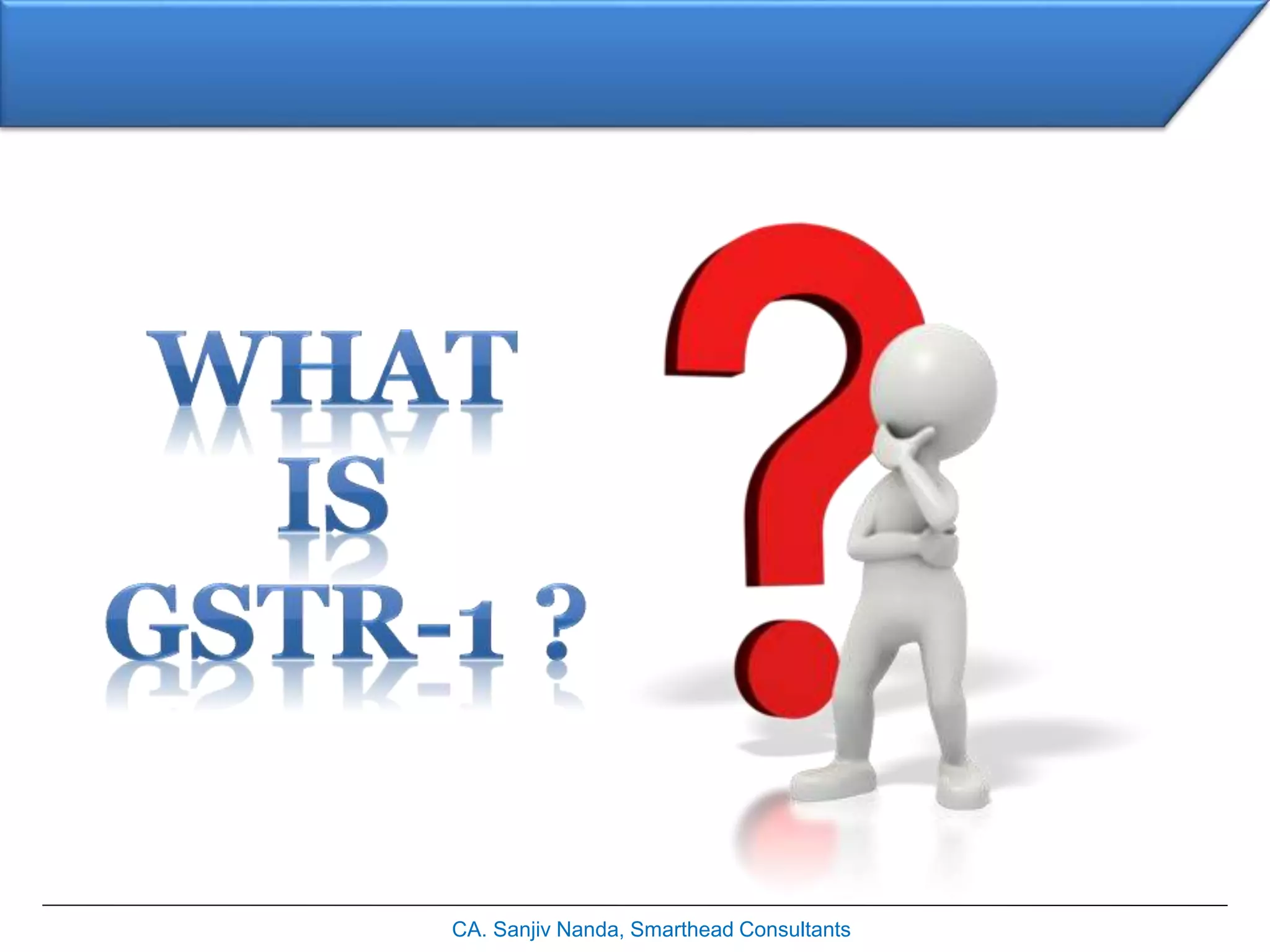 GSTR-1 PPT Filling Step by Step | PPTX