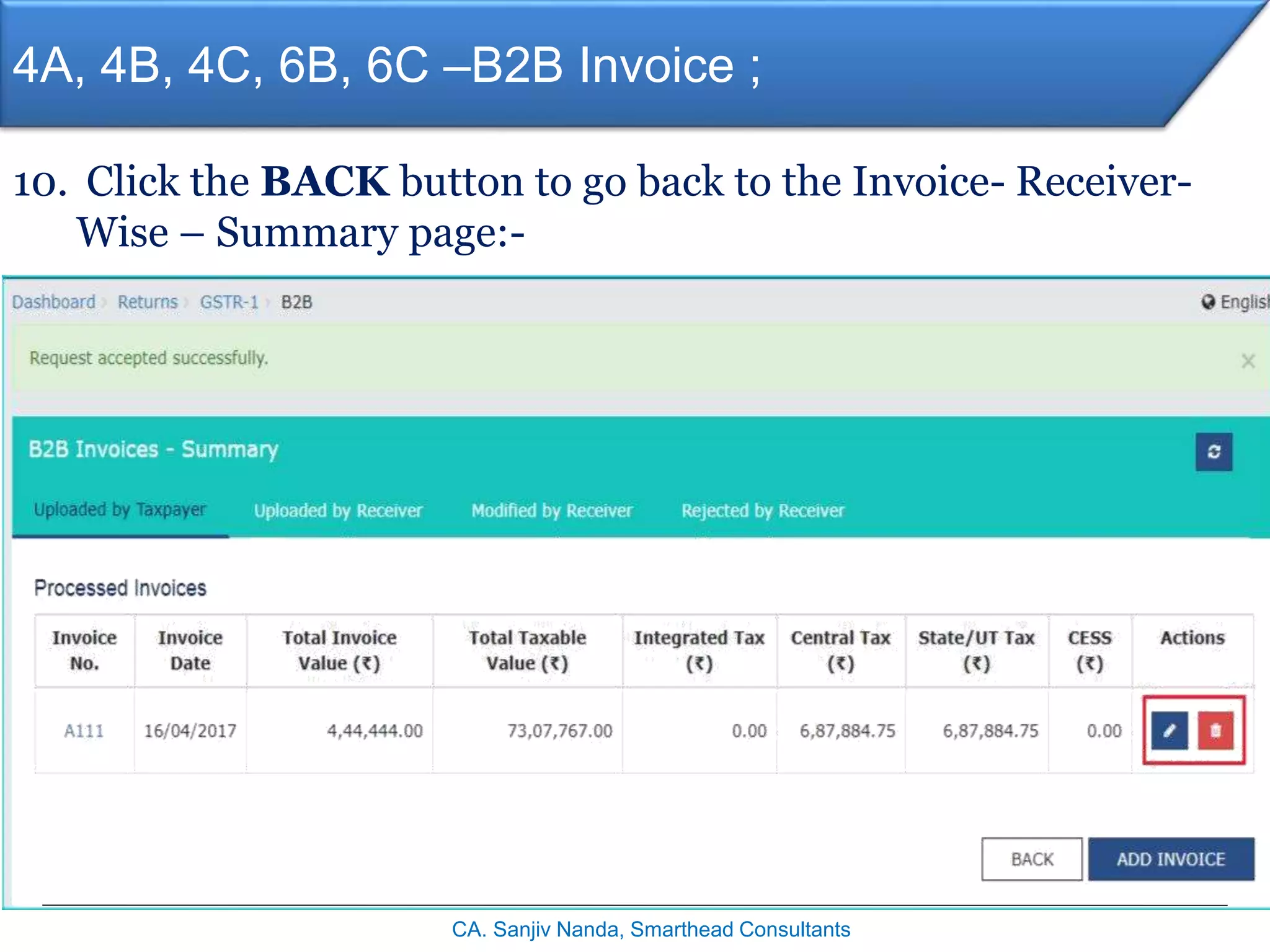 GSTR-1 PPT Filling Step by Step | PPTX