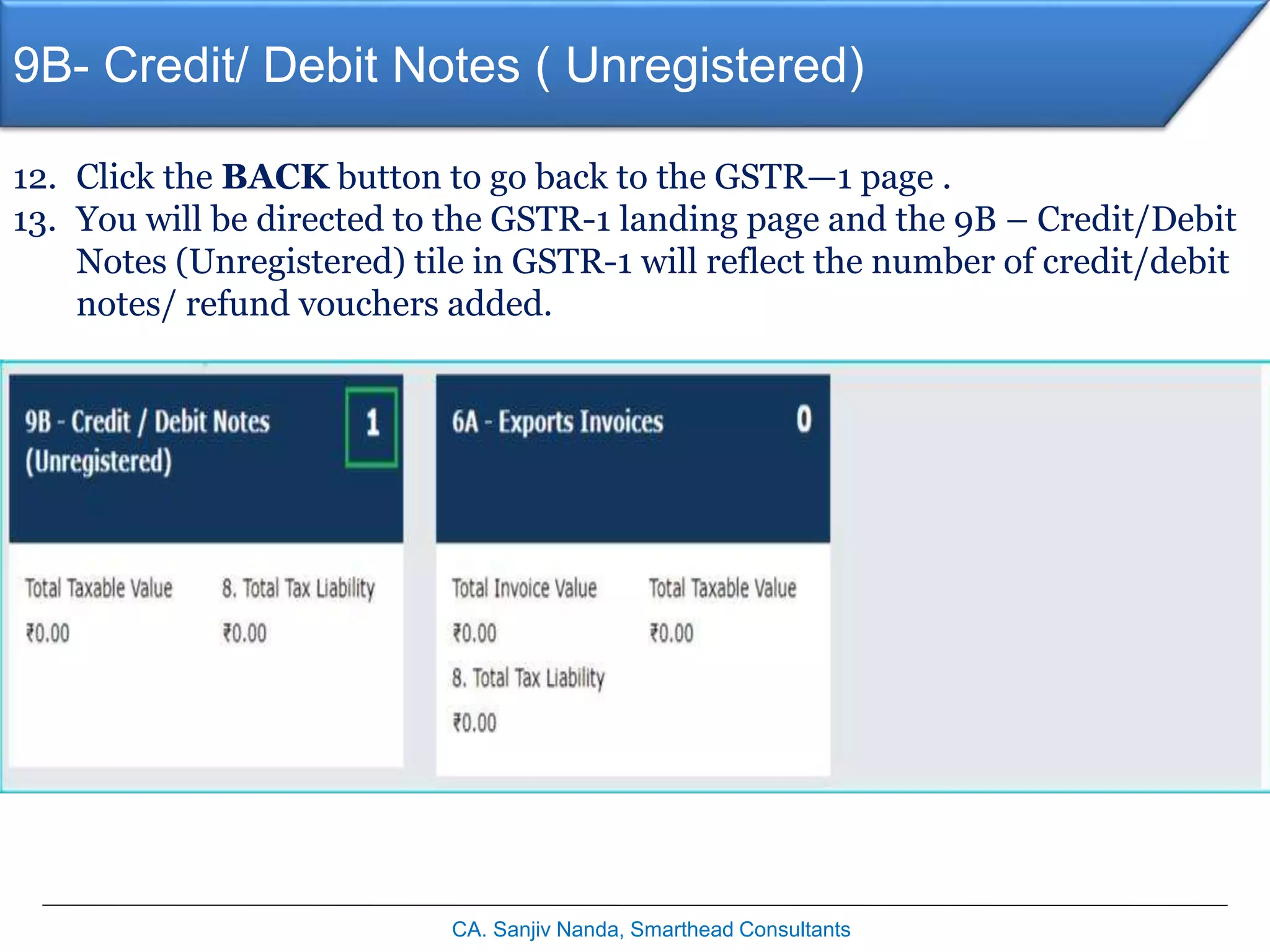 GSTR-1 PPT Filling Step by Step | PPTX