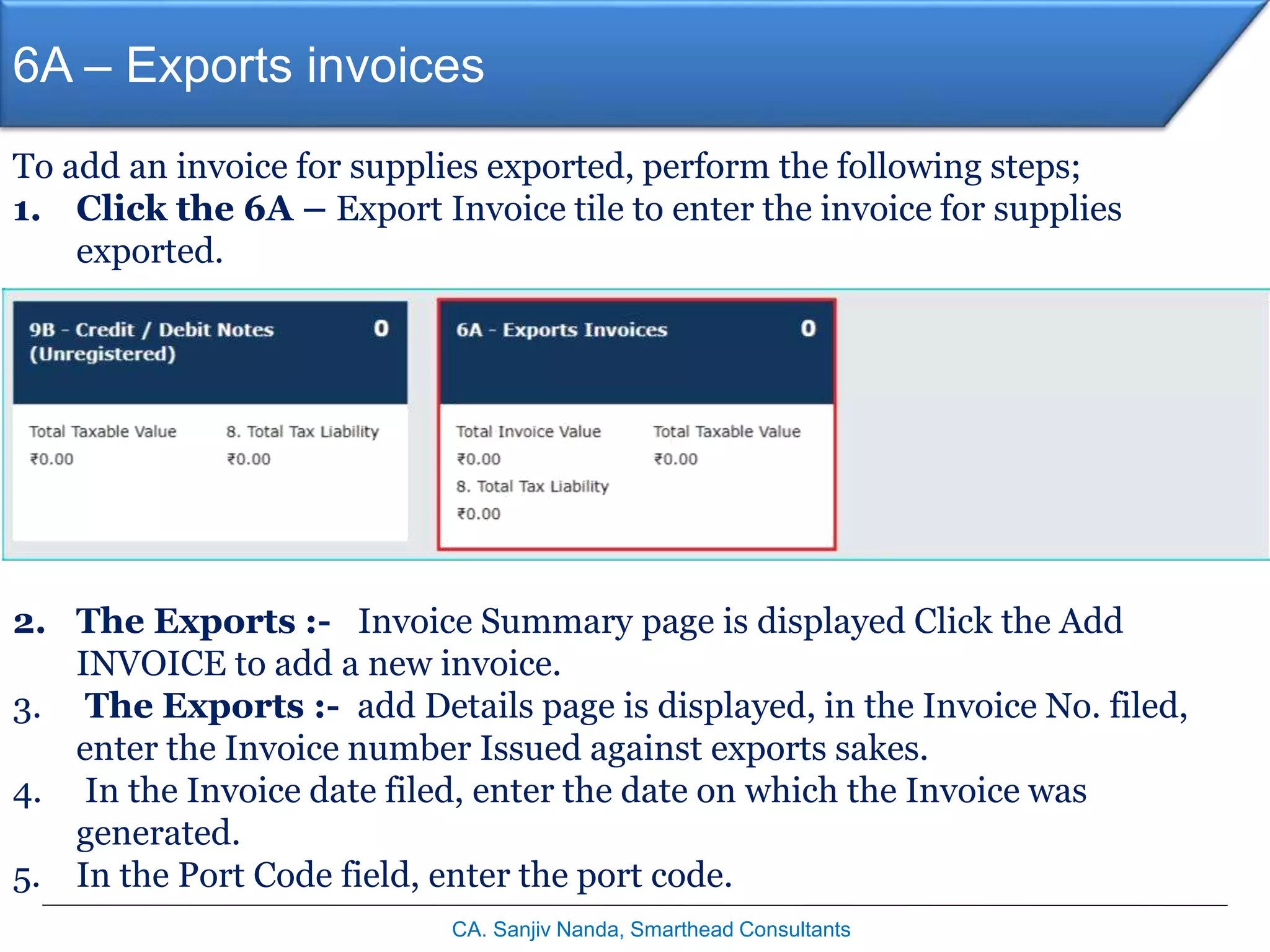 GSTR-1 PPT Filling Step by Step | PPTX