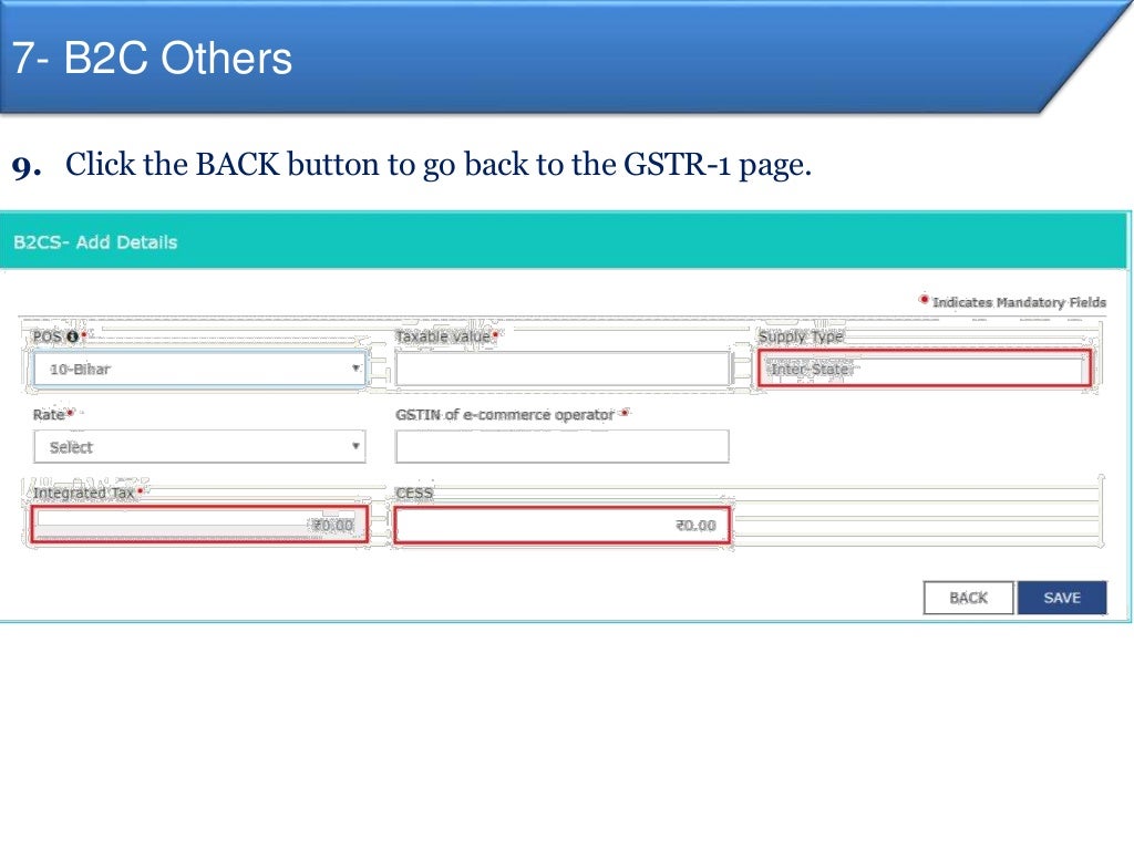 GSTR-1 PPT Filling Step by Step