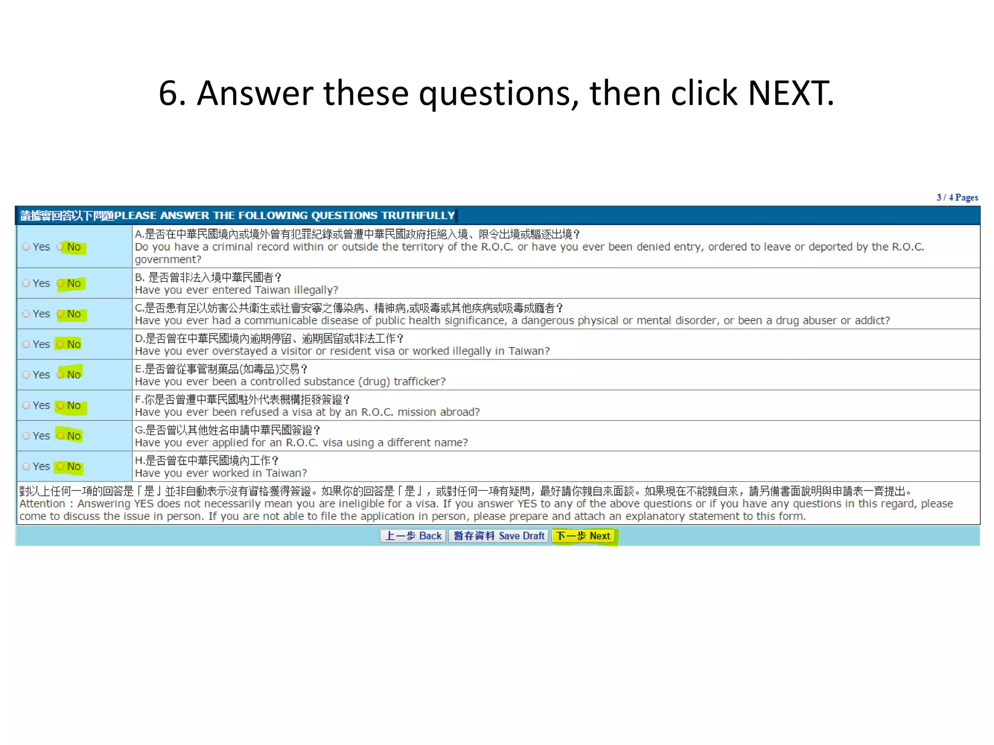 Step-by-step guide to travel visa application for Taiwan | PDF