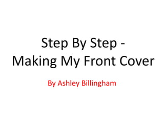 Step By Step - Front Cover | PPT