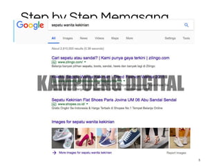 Step by step / Tahapan Membuat Iklan di Google (Google Ads / Adwords) | PDF
