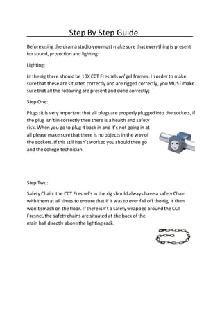 Step by step guide | DOCX