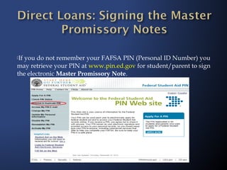 Viewing & Responsing to Your Financial Aid Notice - A Step-by-Step ...