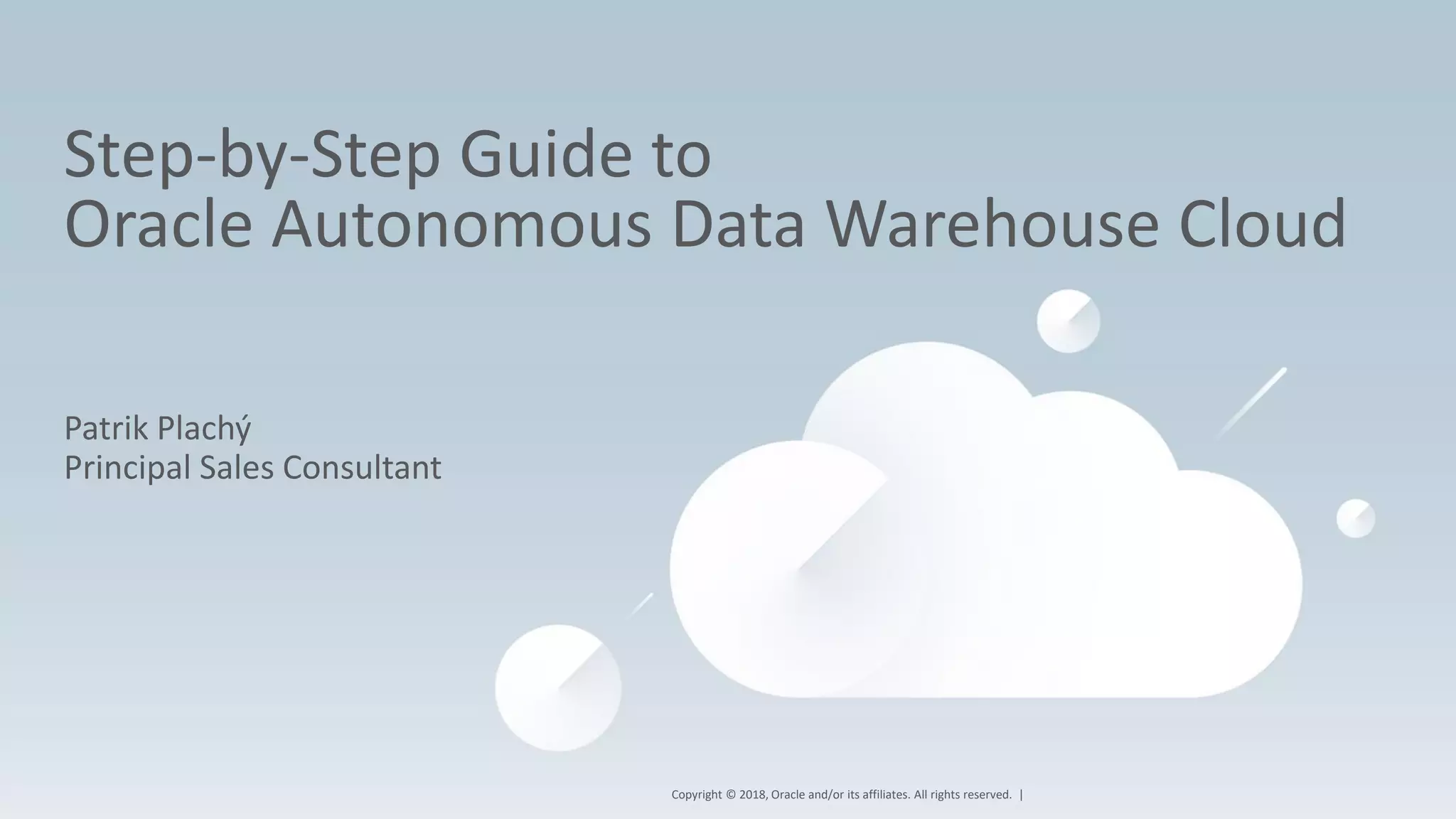 Autonomous Data Warehouse | PDF