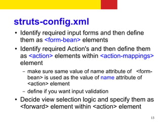 Step By Step Guide For Buidling Simple Struts App | PPT