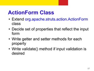 Step By Step Guide For Buidling Simple Struts App | PPT