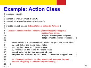 Step By Step Guide For Buidling Simple Struts App | PPT