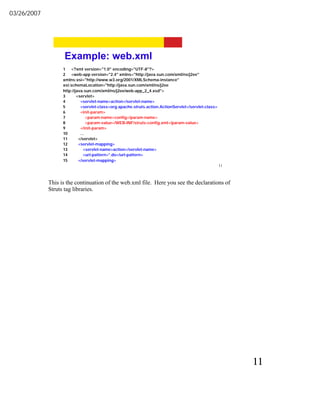 Step By Step Guide For Buidling Simple Struts App Speakernoted | PDF