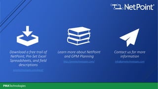 How to Import/Export a Schedule between NetPoint and Microsft Excel | PDF