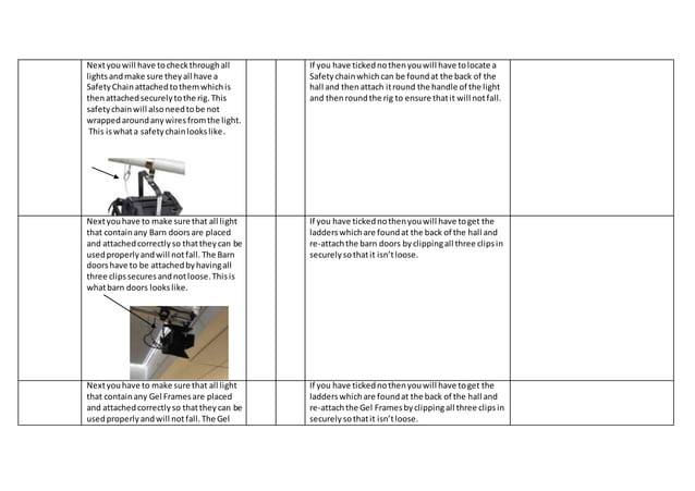 Step by step guide table first one | PPT