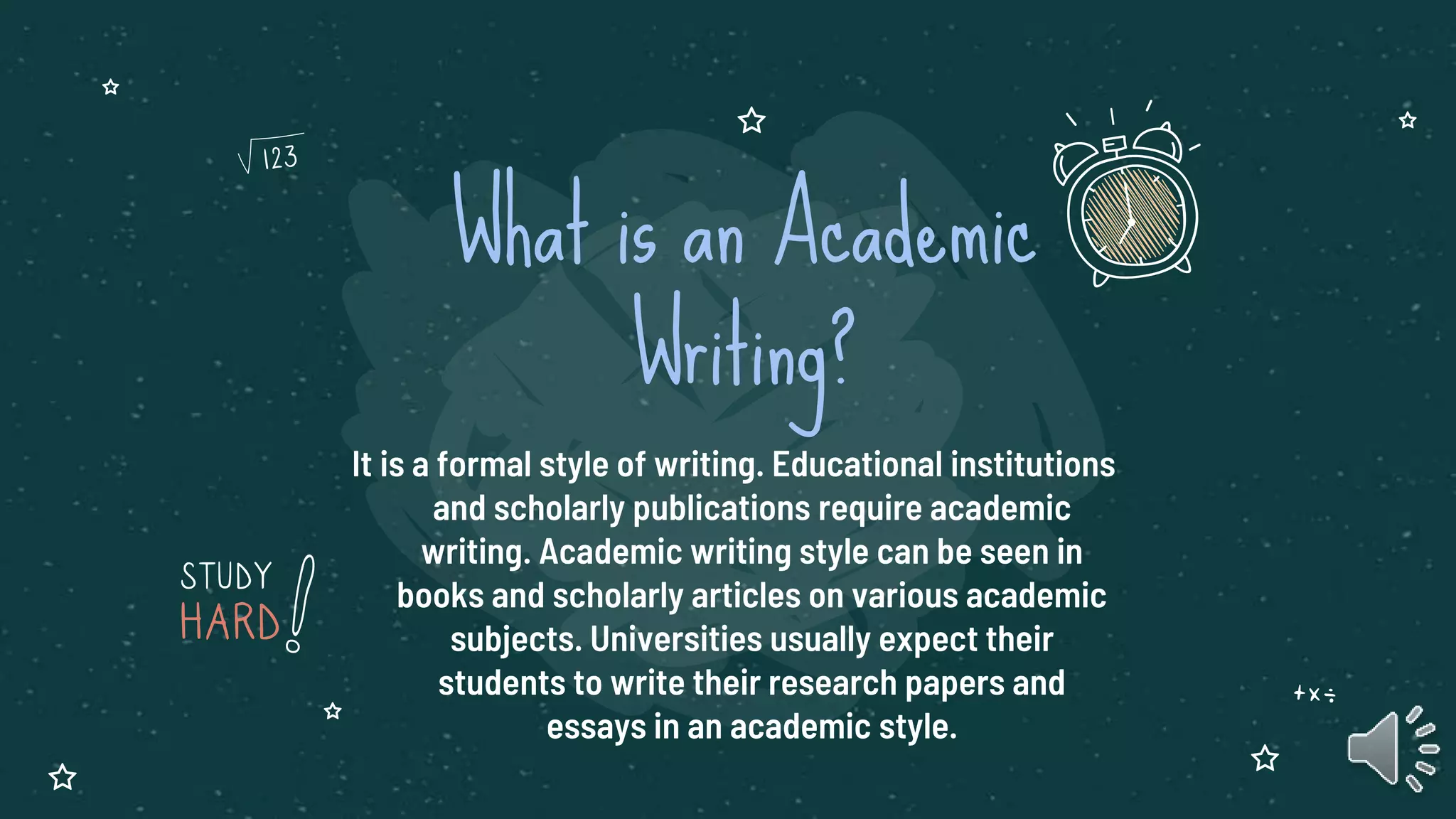 Step by Step Guide to Academic Writing | PPT