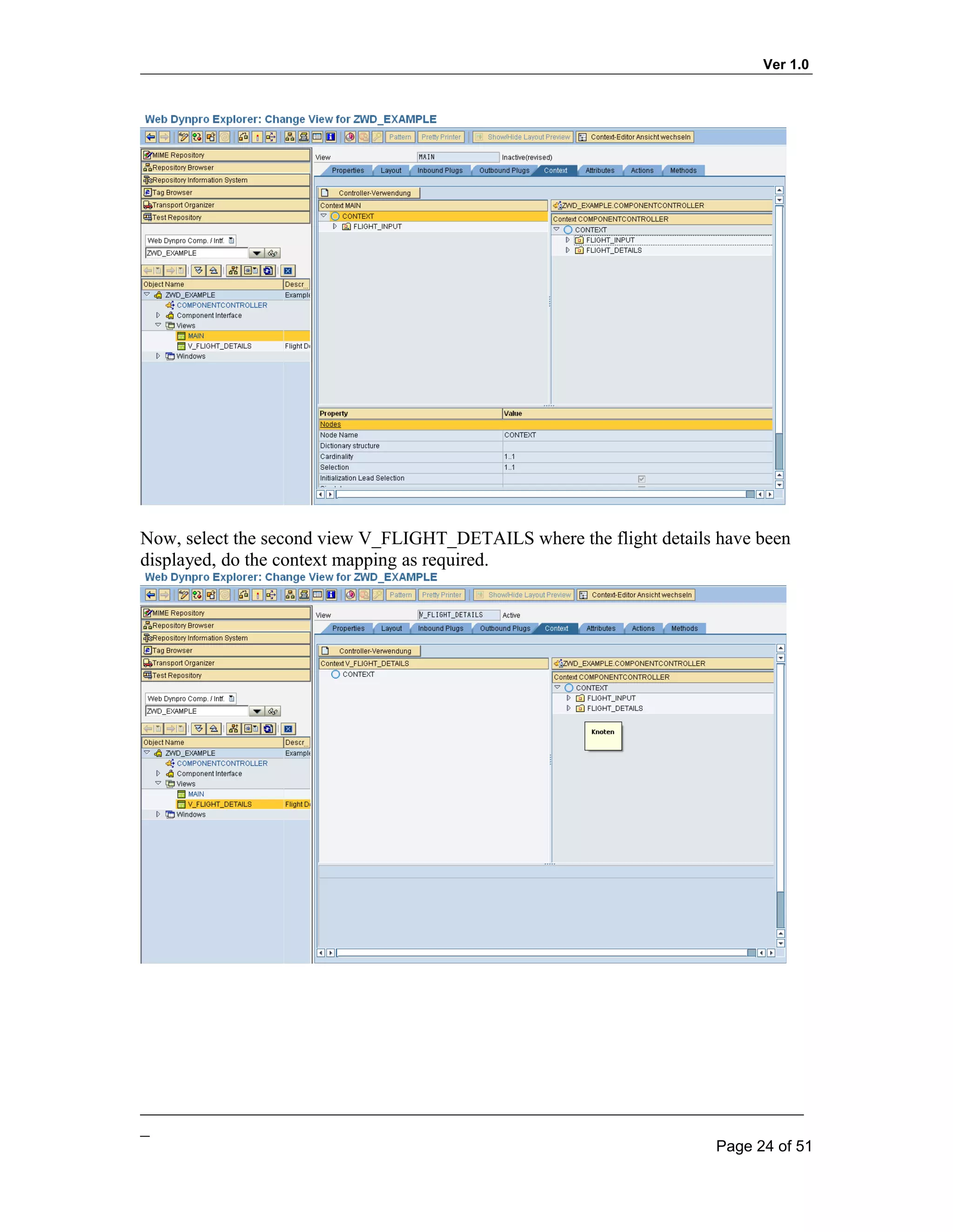 Step by step guide to basic web dynpro abap | DOC