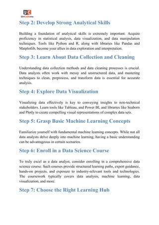 Step by Step Guide to Becoming a Data Analyst.pdf