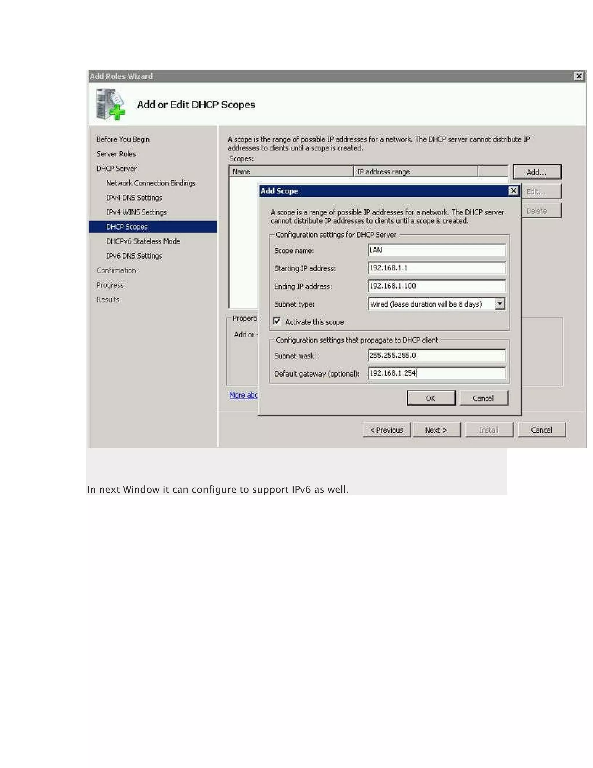 Step By Step Guide To Install Dhcp Role And Configure Pdf