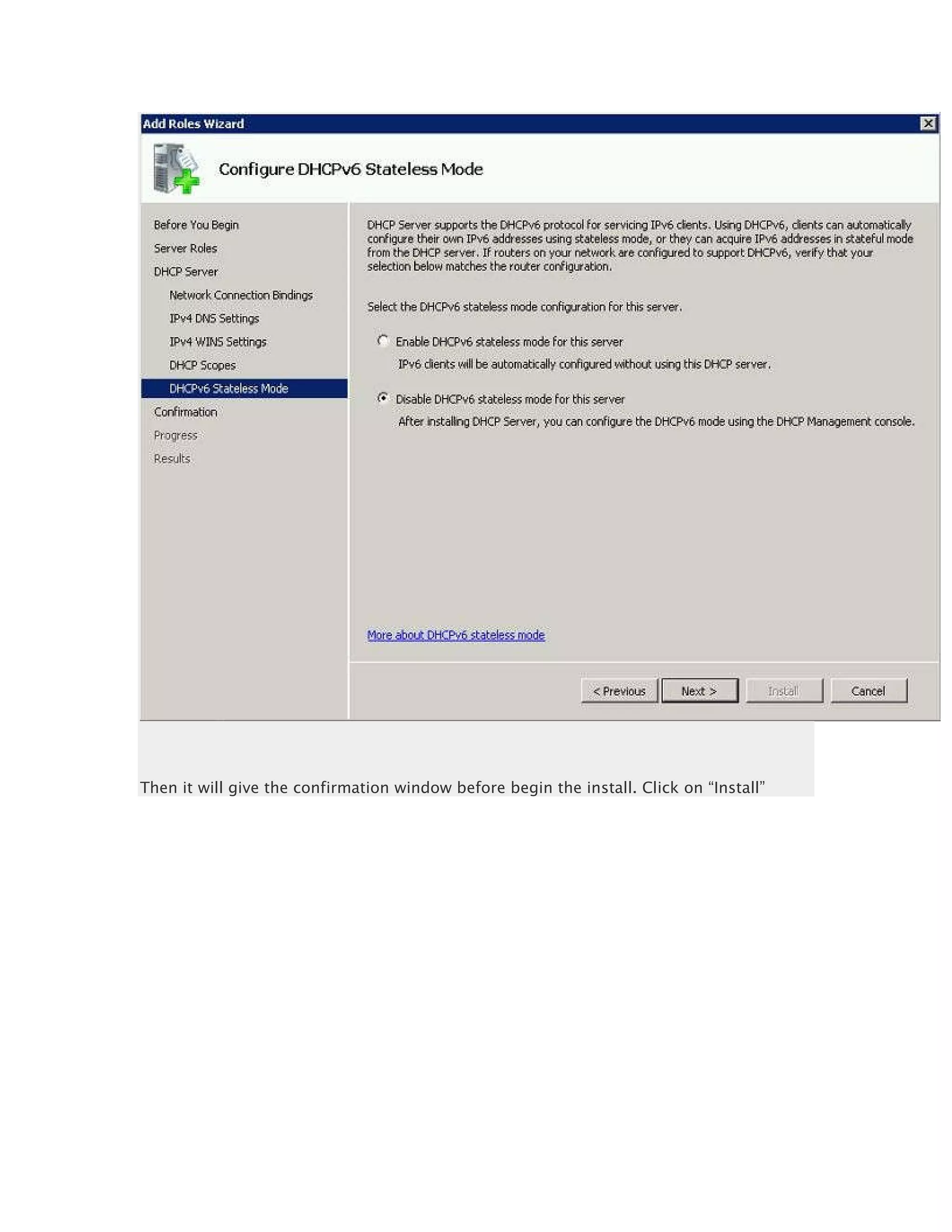 Step By Step Guide To Install Dhcp Role And Configure Pdf