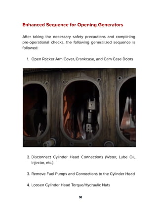Step by Step Guide to OVERHAULING GENERATORS on Ships | PDF