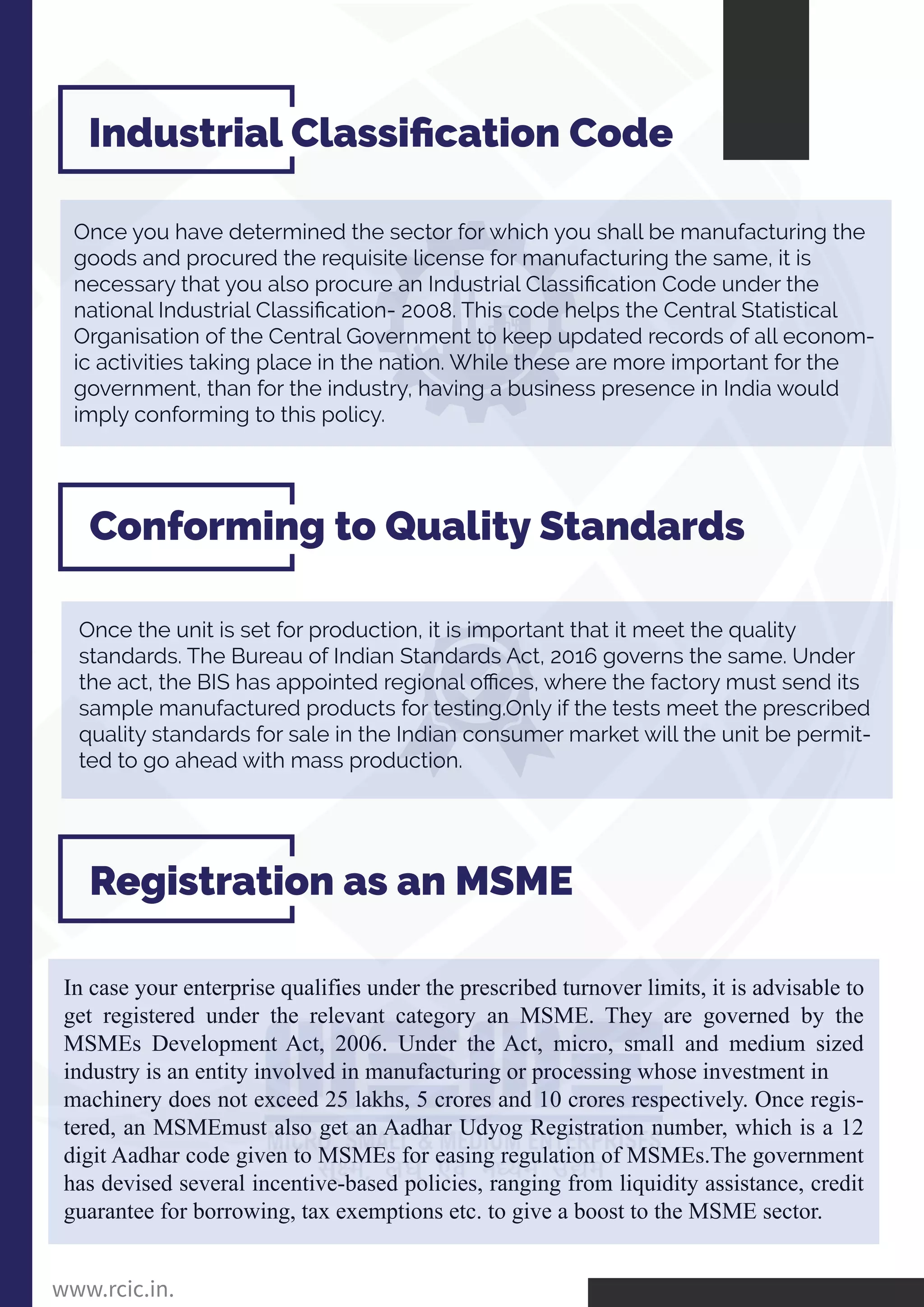 Step by step guide to set up manufacturing in india (1) | PDF