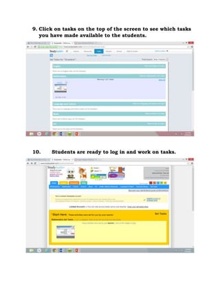 Step by step guide to studyladder | DOCX